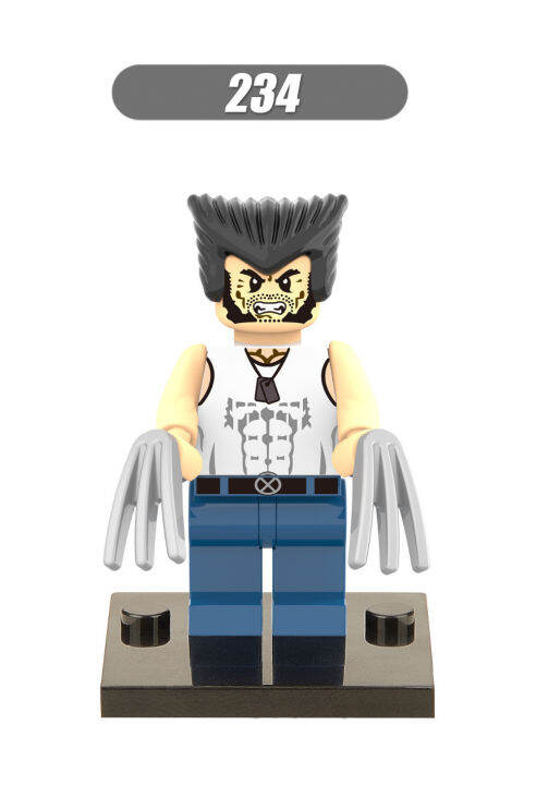 Mainan Anak Action Figure Lego Wolverine Xmen XH234 Minifigure ...