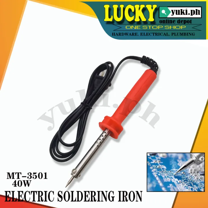 MT3501 40W ELECTRIC SOLDER DESOLDERING SOLDERING IRON TOOL | Lazada PH