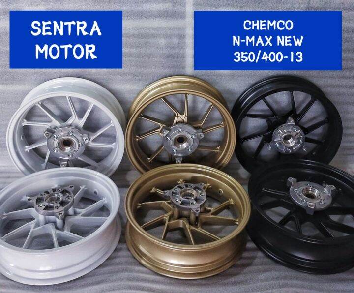 Velg Racing NMAX New 2020 Chemco Warna Gold - Velg Racing Tapak Lebar N ...