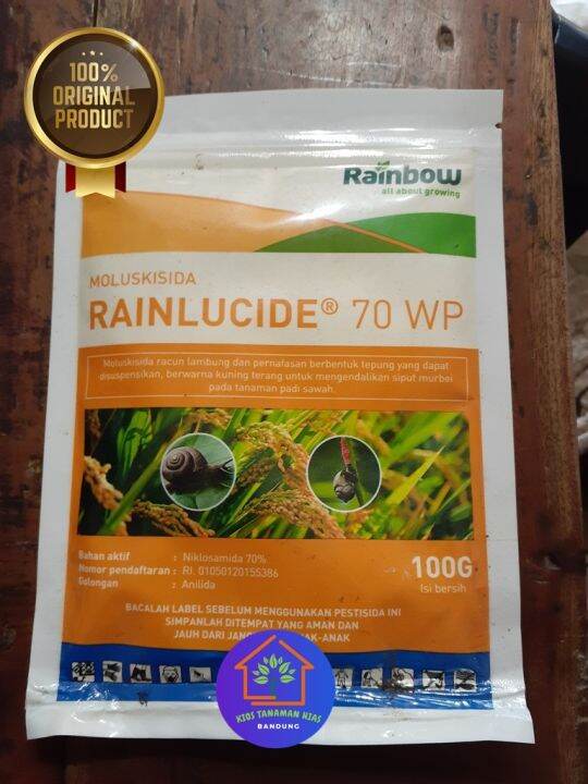 COD Pestisida Rainlucide 70 WP Moluskisida Obat Insektisida Untuk ...