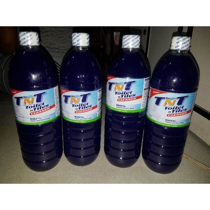 1LITER MAXGLOW TOILET BOWL AND TILE CLEANER (TNT) | Lazada PH