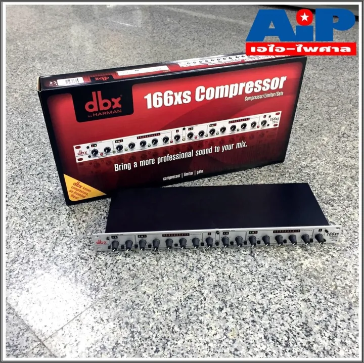 DBX 166XS COMPRESSOR/LIMITER/GATE สินค้าของแท้รับประกันมหาจักร +++ Dynamic Processors ...