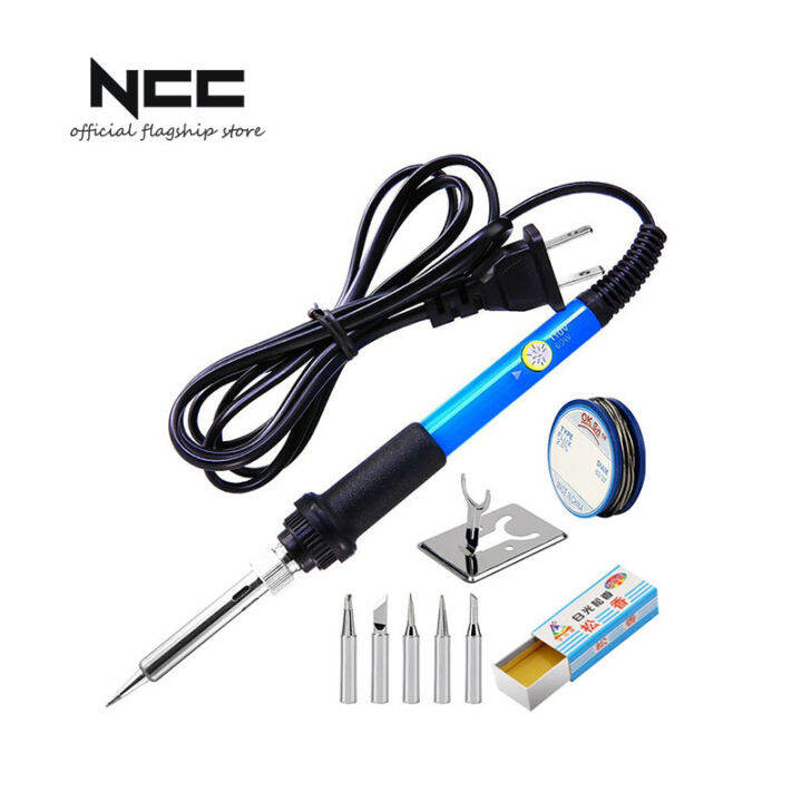 60W Electric Soldering Iron Adjustable Temperature Electric Solder Iron ...