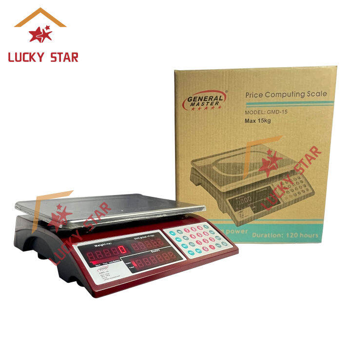 GMD-15 15Kg Digital Scale General Master / Kitchen Scale / Scale Grams ...