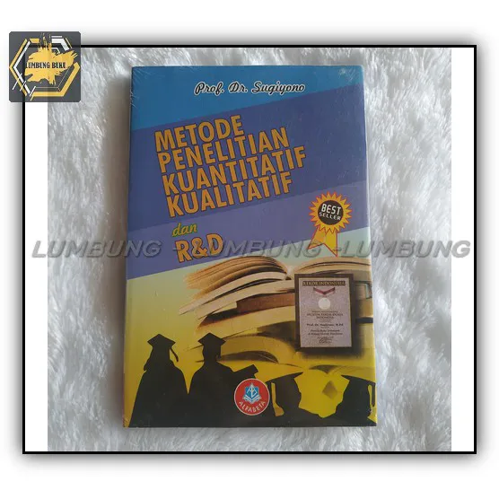 Metode Penelitian Kuantitatif Kualitatif dan Rnd Biru | Lazada Indonesia