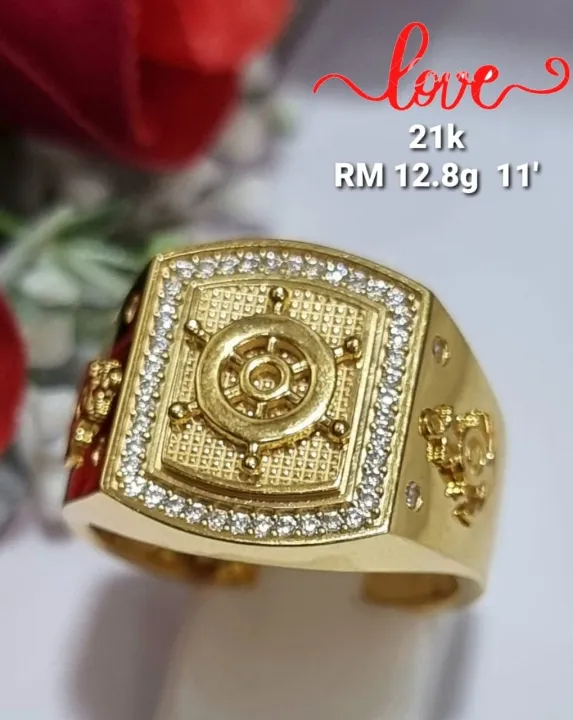 21k Pure Saudi Gold Pawnable in all Pawnshop (Ring) | Lazada PH