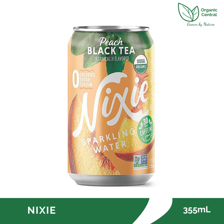 Nixie Sparkling Water Peach Black Tea 355mL | Lazada PH