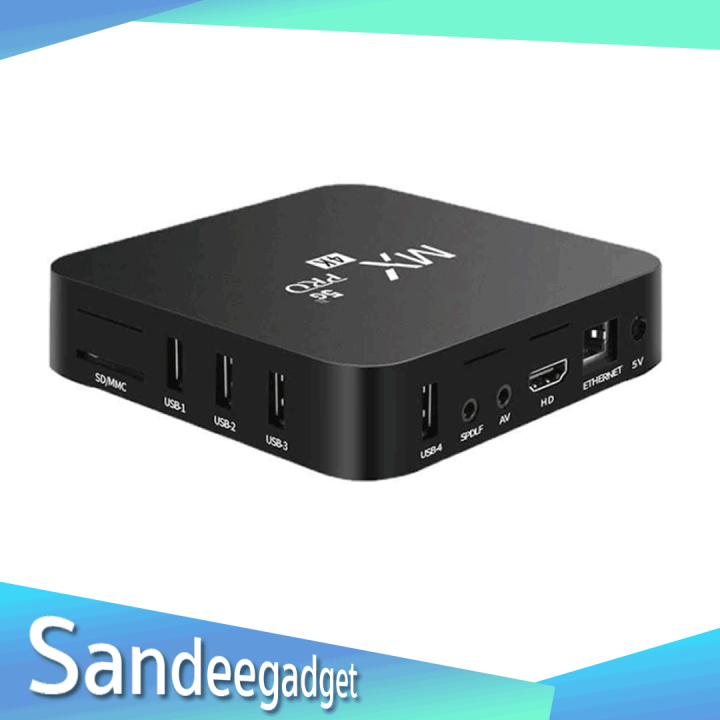 TV Box MXQ Pro Smart Box Android Quad Core 64bit 1GB/8GB กล่องทีวีกับจอ ...
