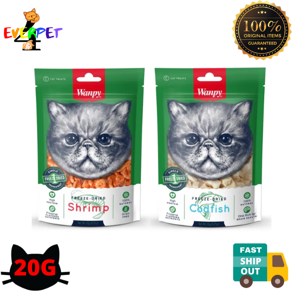 WANPY Freeze Dried Series for Cat 20G Cat Treats | Lazada