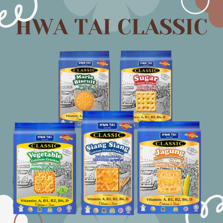 Hwa Tai Classic Assorted Biscuit- 270g/300g/400g | Lazada