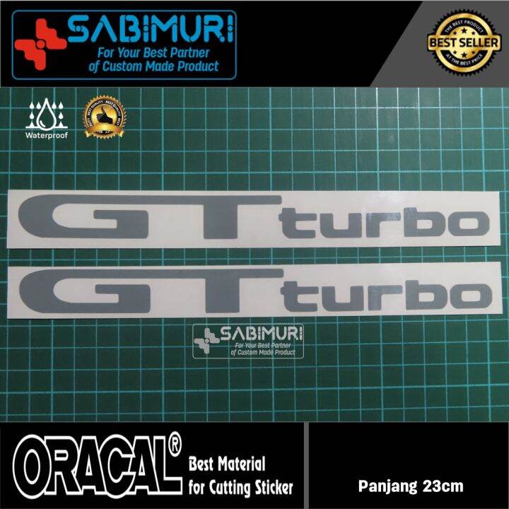 Cutting Sticker Stiker Toyota Starlet GT Turbo | Lazada Indonesia