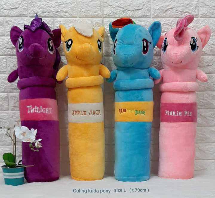 Guling Boneka Kuda Pony 70cm Little Pony Pinkie Pie Twilight Sparkle ...