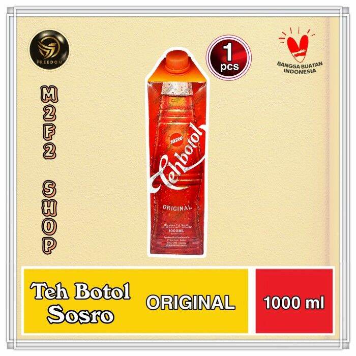 Lagi Promo Teh Botol Kotak Sosro - 1000 ml | 1 liter (Harga Satuan ...