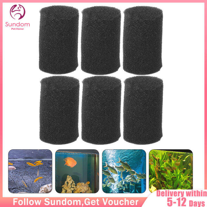 Sundom 6Pcs Pre Filter Sponges Aquarium Filter Protectors Tank Pre ...