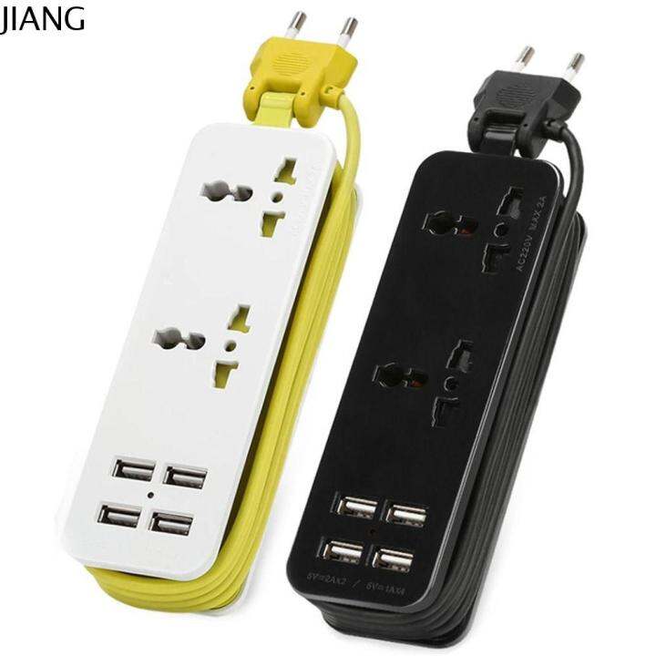 Jiang Portable Usb Desktop Socket Multiple Extension Socket 1200w Eu Plug Charger Socket Power