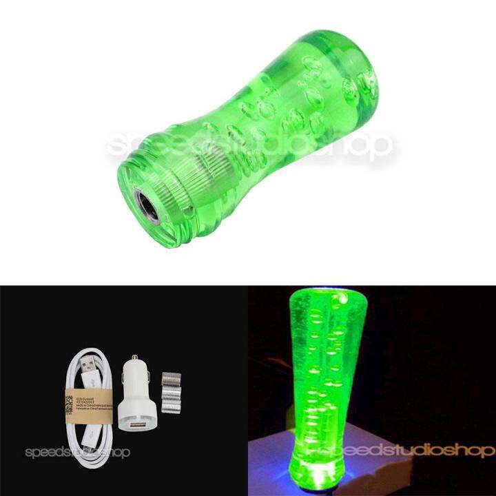 Speed Studio หัวเกียร์ คริสตัลใส สีเขียว หัวเกียร์รถตู้ เกียร์ธรรมดา เกียร์กระปุก สไตล์ VIP 10 ...