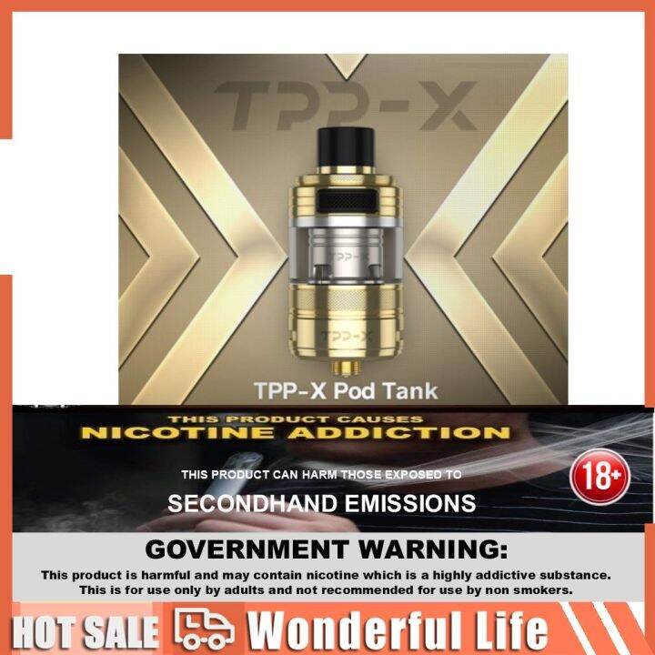 VAPE Voopoo TPP X Pod Tank Atomizer 5.5ml (pnp)(26mm) 100 Legit | Lazada PH