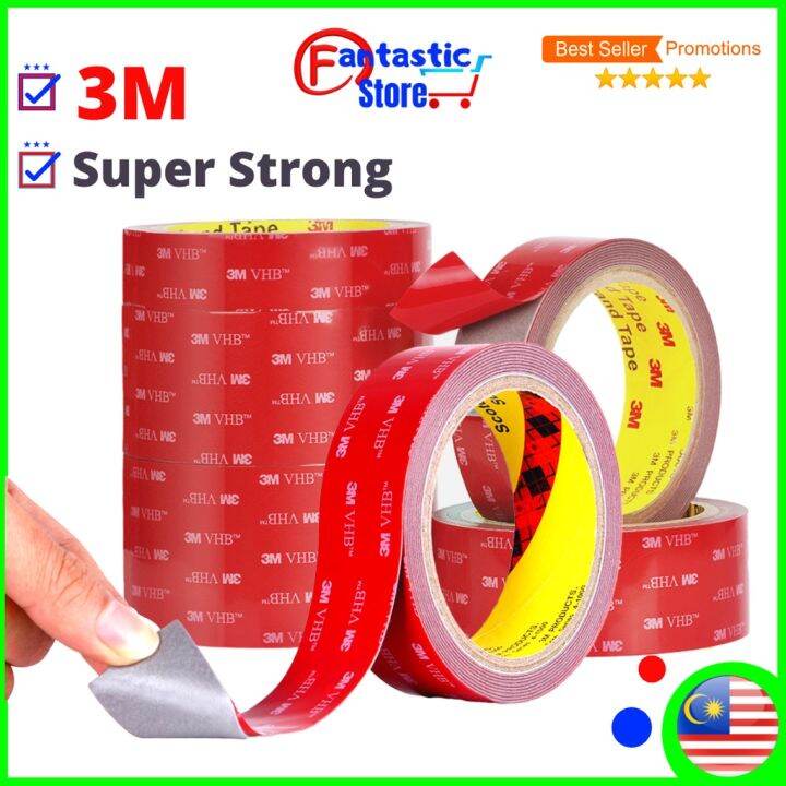 3M Super Strong Double Side Tape Heavy Duty | Lazada