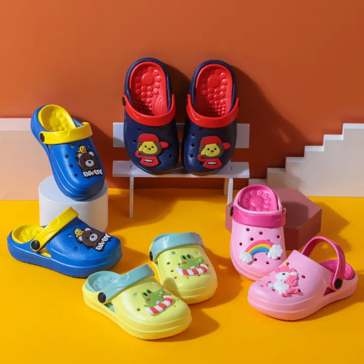 POPX Soft Cute Kids Closs Style Sandals Closs Toddler Sandals Girls ...