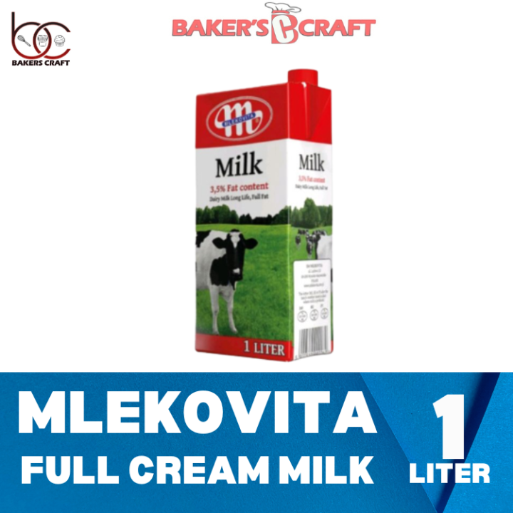 Mlekovita Full Cream Milk 1L Mlekovita Milk Full Cream Milk Powder For Kids Milk For Adults Milk ...