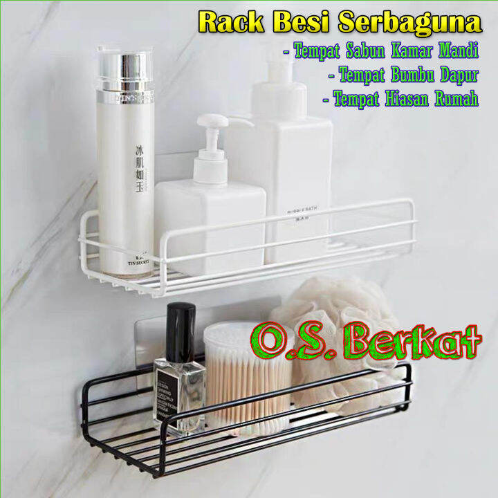 Rak Sabun Kamar Mandi - Rack Bumbu Dapur - Rak Hiasan Ruang Tamu - Rack ...