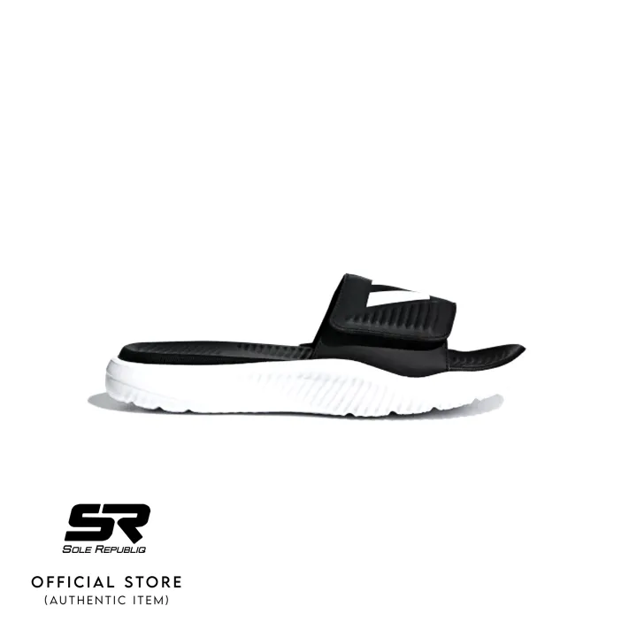 adidas Alphabounce Basketball Slides White | Lazada PH