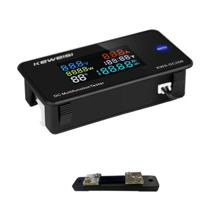 KEWEISI DC 0-200V Voltmeter Ammeter KWS Power Energy Meter LED Digital ... KEWEISI DC 0-200V Voltmeter Ammeter KWS Power Energy Meter LED Digital ...