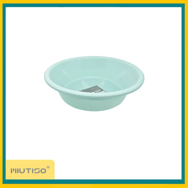 Miutiso Multipurpose Round Dish Tub Wash Basin Plastic Portable Dish ...