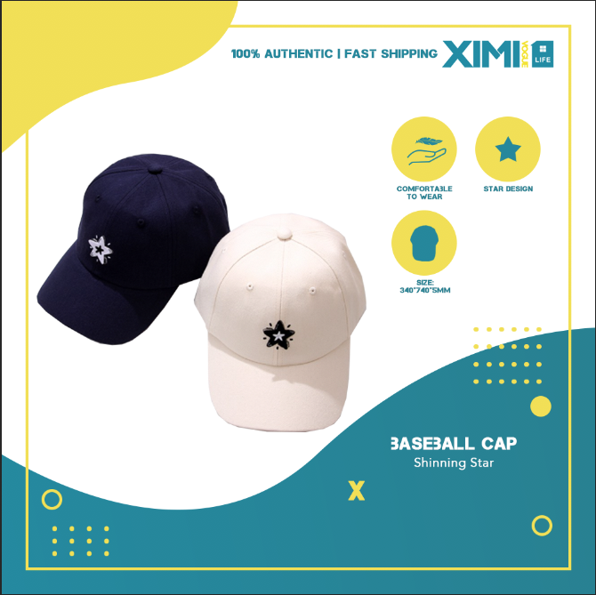 XIMI Vogue Shining Star Baseball Cap | Lazada PH