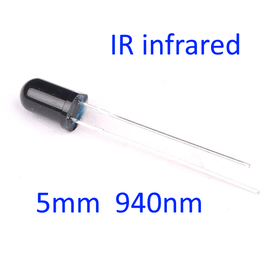 5mm 940nm IR Infrared Receiving Diode (ตัวรับสัญญาณอินฟาเรด) | Lazada.co.th