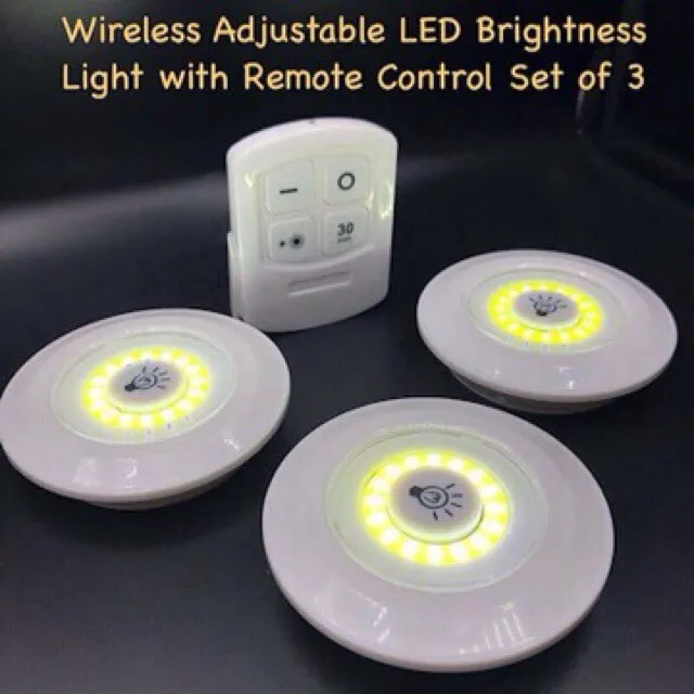 Remote Control Set of 3 Emergency Led Light | Lazada PH