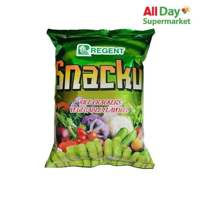 Snacku Rice Crackers Vegetable Flavor 60G | Lazada PH