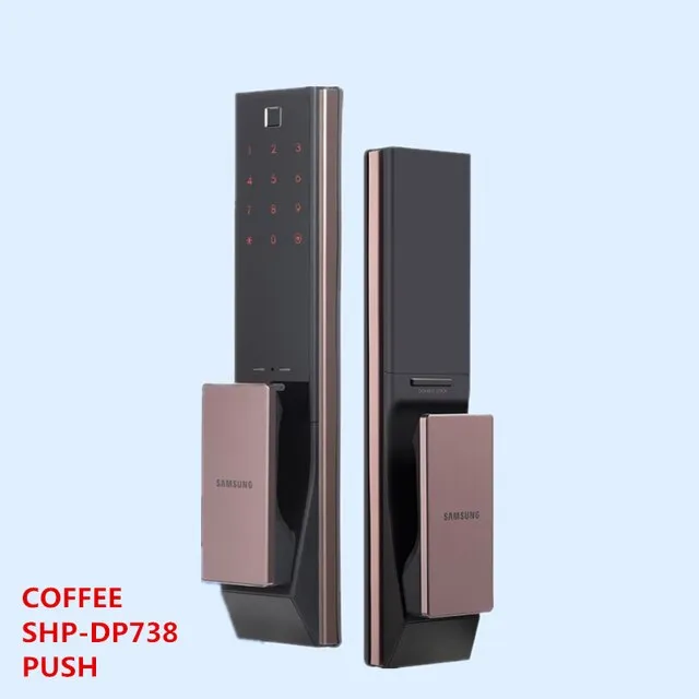 SAMSUNG Smart Fingerprint Digital Doorlock SHP-DP738 Security Automatic Electronic Home Lock ...