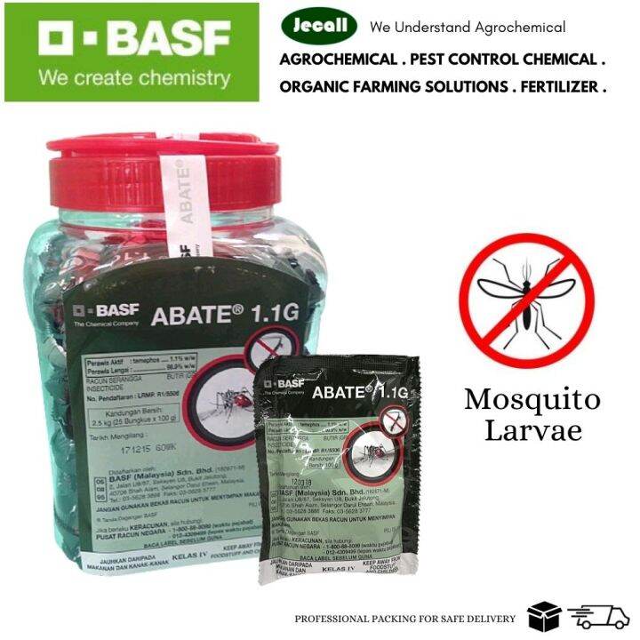 BASF Abate 1.1G Racun Larva Nyamuk 25x100g | Lazada