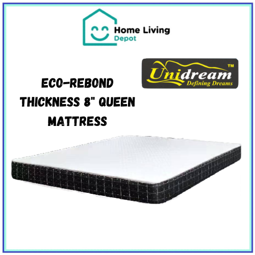 (DeliveryExceptKlangValley) Venice Unidream ECO-Rebond Thickness 8 ...