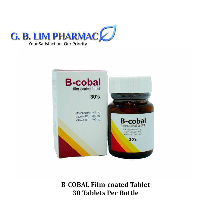 B-COBAL 30 TABLETS (EXP: 31-12-2024) | Lazada