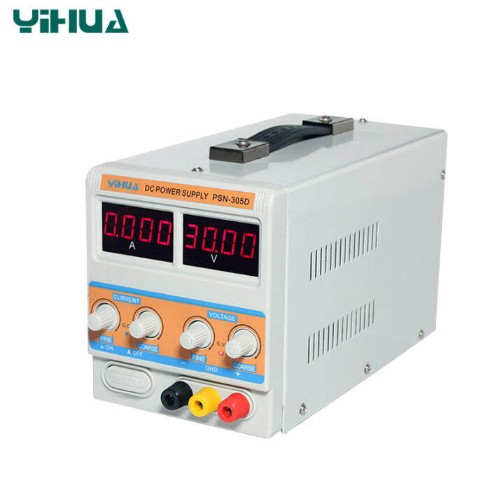 Yihua Adjustable DC Stabilized Power Supply Mobile Phone Notebook Maintenance 30V5A Voltmeter ...