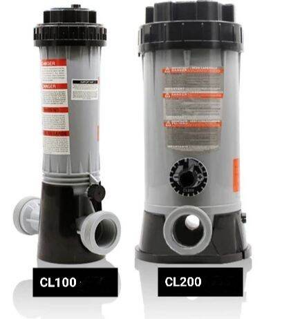 ☑️ Swimming pool Automatic Fresh Water Chlorine Dispenser Chlorinator ...