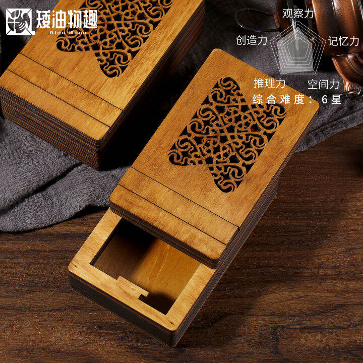 Short, oily and interesting, Kongming lock box, Luban box, mysterious ...