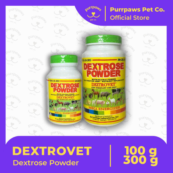 DEXTROVET Dextrose Powder (100g/300g) | Lazada PH
