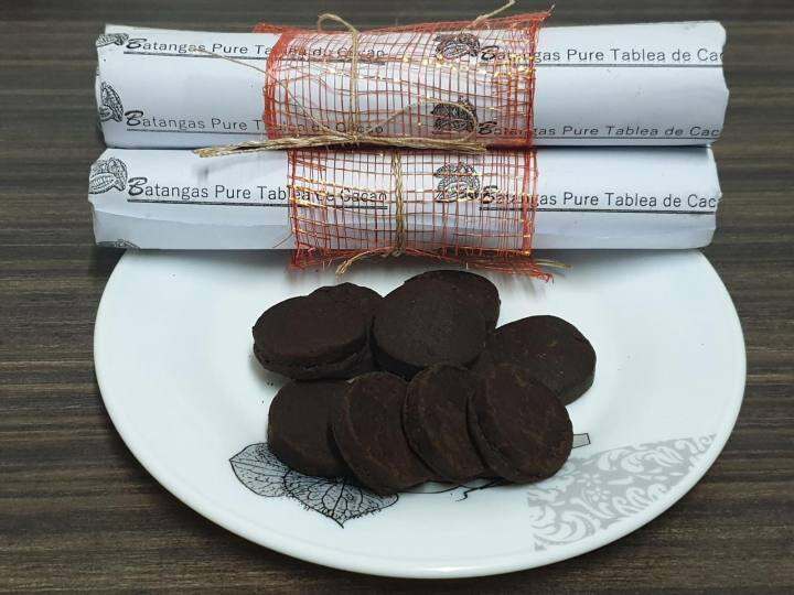Batangas Pure Tablea de Cacao por Tsokolate de Batirol (3 rolls of 10 ...