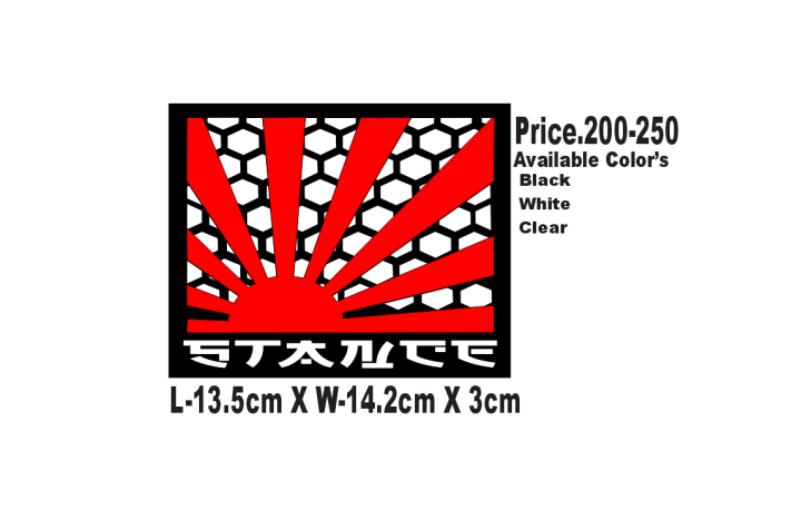 STANCE RADIATOR COVER FOR NMAX/AEROX,V1V2 /MXI/ AND HONDA, CLICK/PCX ...