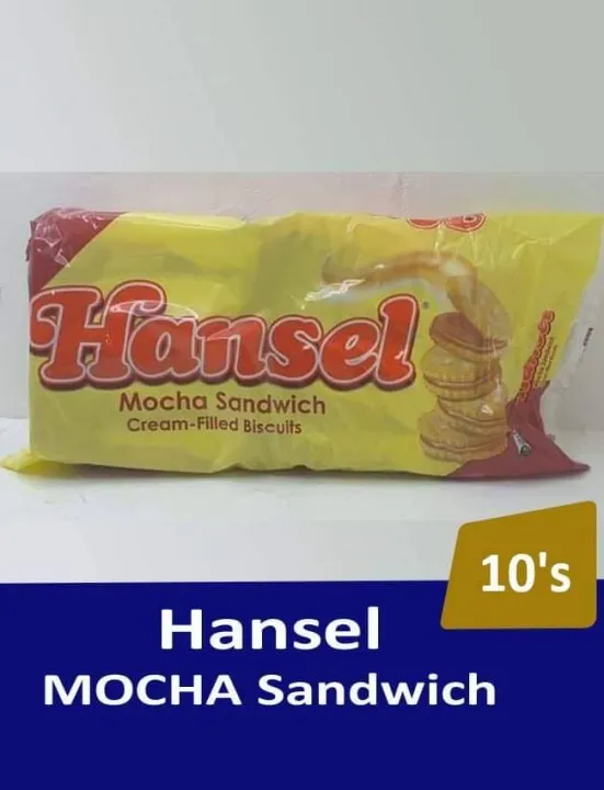 1pack HANSEL MOCHA FILLED BISCUIT 10's | Lazada PH