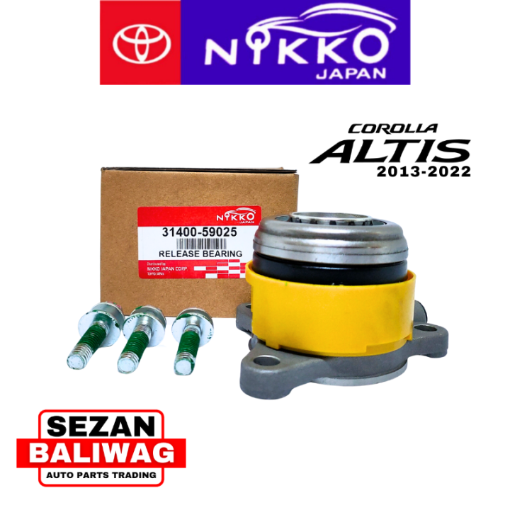 NIKKO JAPAN CLUTCH RELEASE CYLINDER WITH BEARING TOYOTA COROLLA ALTIS ...