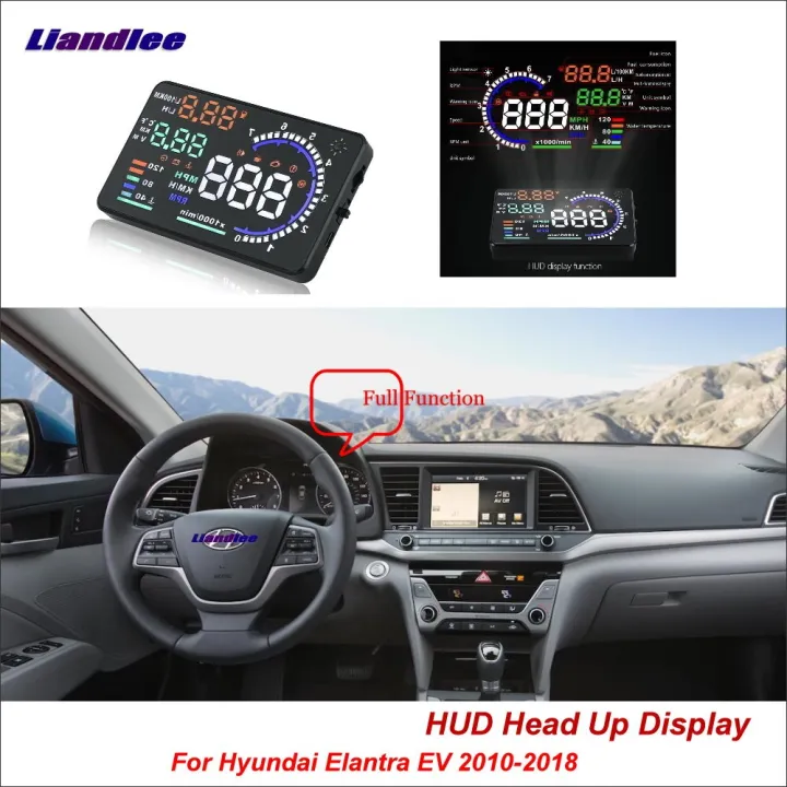 Car Head Up Display HUD For Hyundai Elantra EV 2010-2018 Digital ...