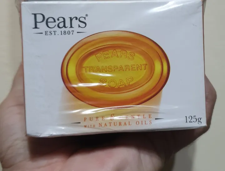 Pears transparent soap with natural oils 125g | Lazada Indonesia