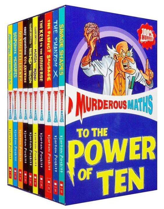 [Box damaged]Murderous Maths box set 10 books of English bridge ...