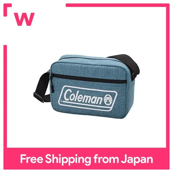 Etsumi & Coleman Collaboration Model Coleman Camera Shoulder Bag MS Melange Blue VCO-8747 ...