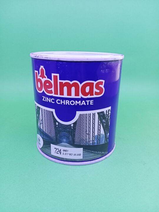 Cat Belmas Cat Dasar Meni Besi Anti Karat Zinc Chromate Kemasan 1 Kg ...