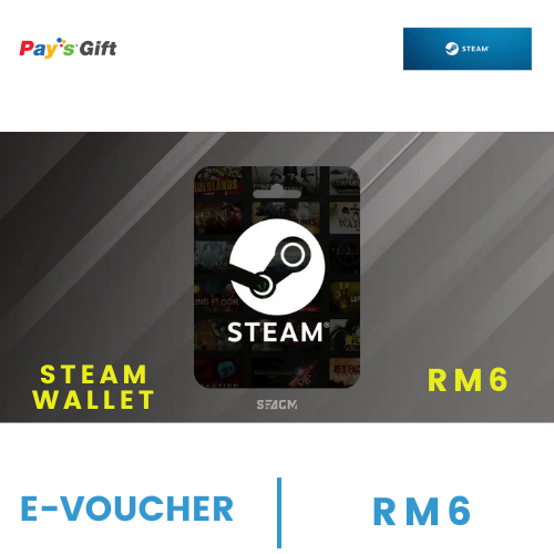 STEAM Wallet RM6 e-Voucher- 30 days Validity | Lazada